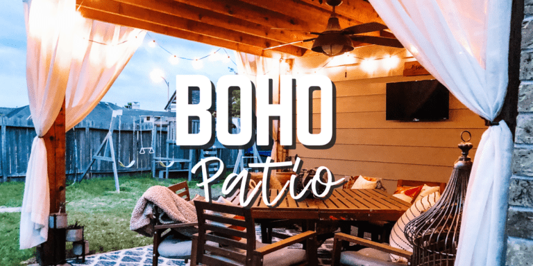 7 Essentials of an Enchanting Dreamy Boho Patio - The DIY Vibe
